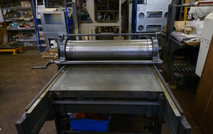Restoration of Printing Presses » Art Equipment