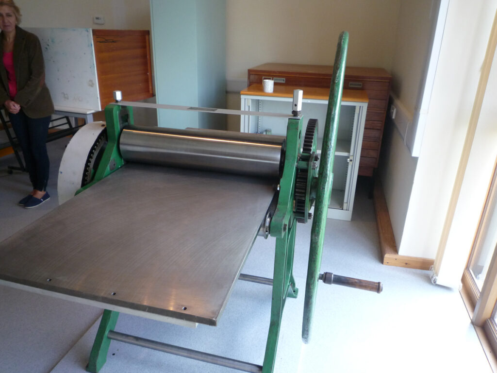 Hunter Penrose No.8 Etching Press Fitted with a 60" Bed » Art Equipment