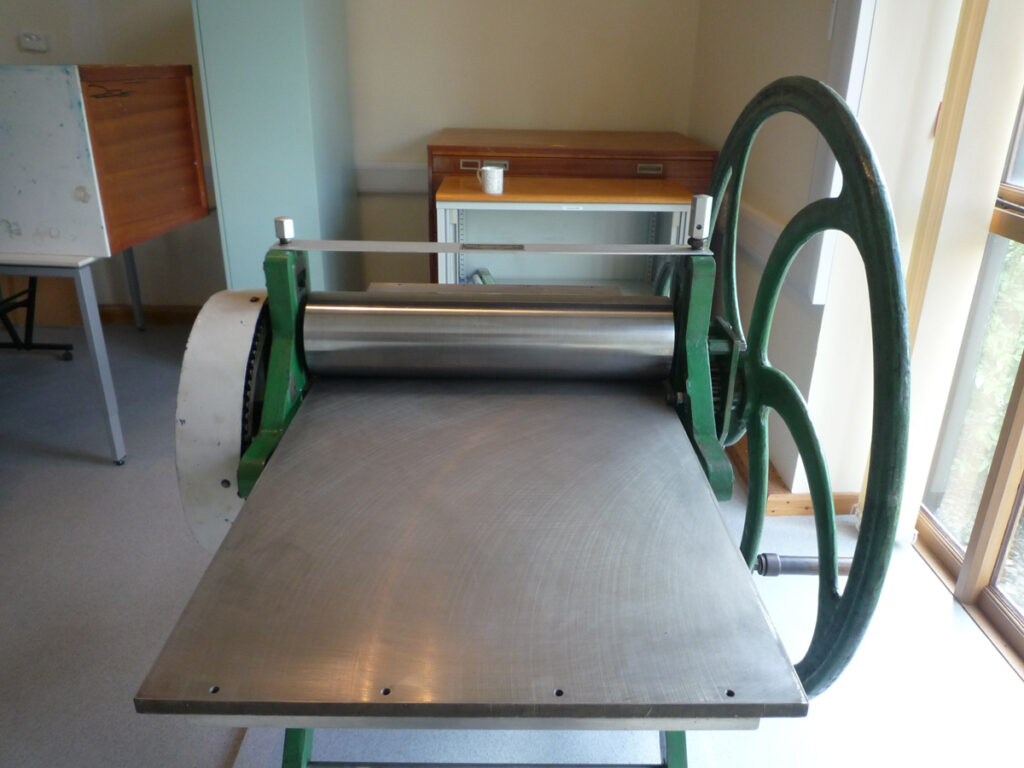 Hunter Penrose No.8 Etching Press Fitted with a 60" Bed » Art Equipment